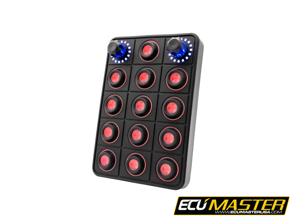15-Position CAN Keyboard w/ Rotary Switches – ECUMaster USA