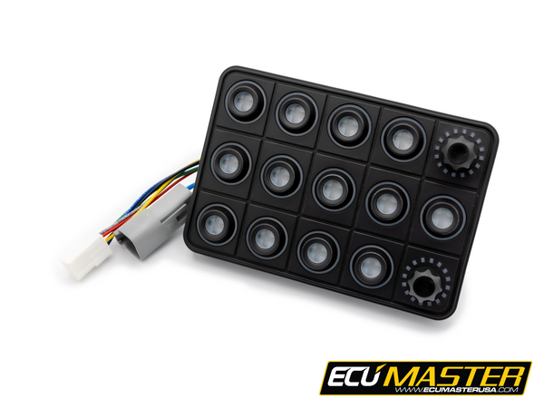 15-Position CAN Keyboard w/ Rotary Switches – ECUMaster USA