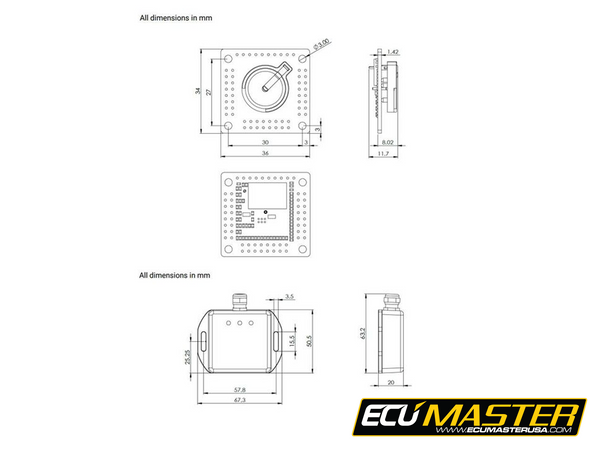 ECUMaster Wireless Racing Panel Kit – ECUMaster USA