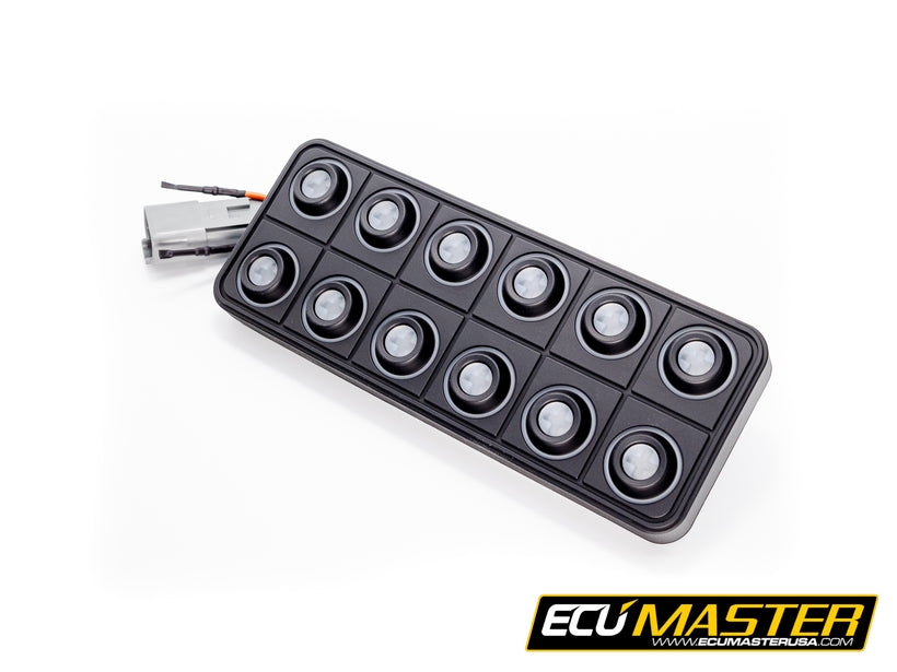 12-Position CAN Keyboard – ECUMaster USA