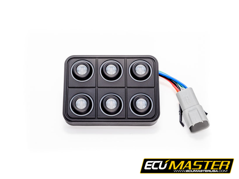 6-Position CAN Keyboard – ECUMaster USA