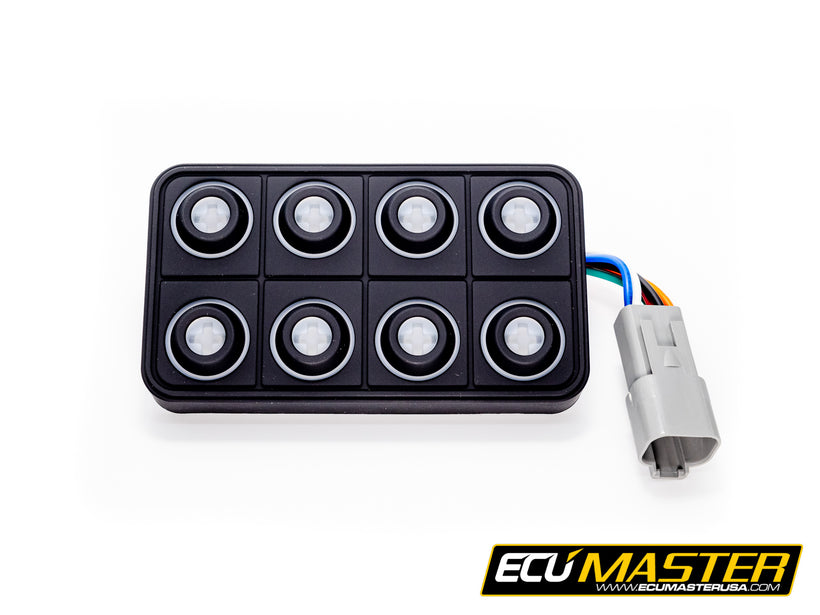 8-Position CAN Keyboard – ECUMaster USA